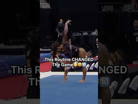 THIS is why she is the GOAT🐐🤭#shorts #goat #gymnast #olympics #sports #simonebiles #viralvideo