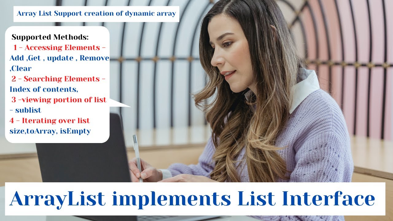 what is arraylist in java with example ||ArrayList implements List Interface | Add ,Get , update ,