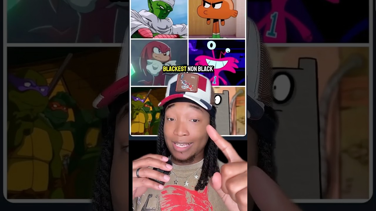 Who’s The Blackest Character On This List