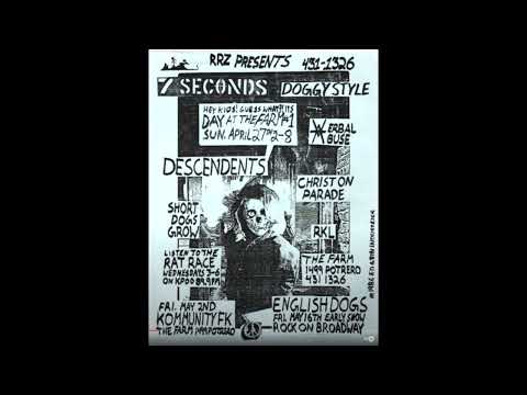 Verbal Abuse- The Farm, San Francisco Ca 4/27/86 xfer from master audio cassette