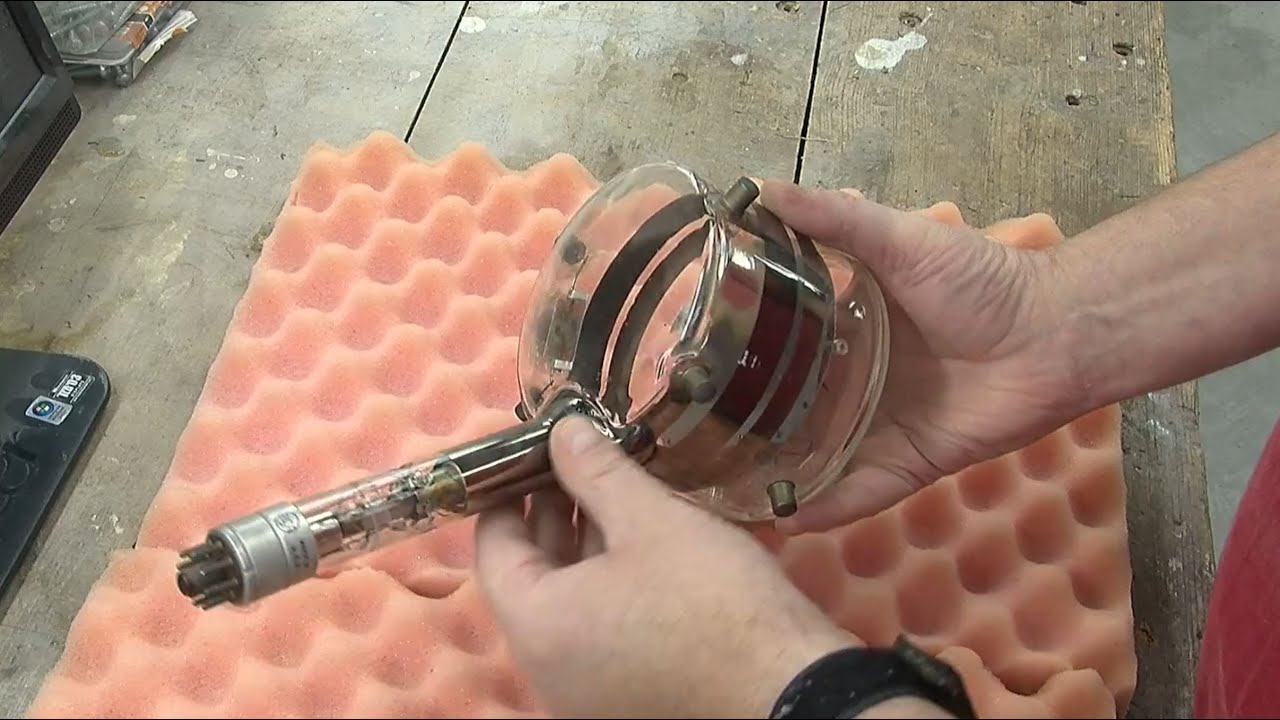 My Vintage Iconoscope TV Camera Tube.