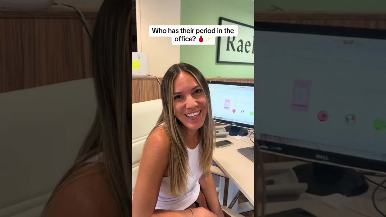 Asking Rael employees if they’re on their period 🩸 OFFICE EDITION ✨