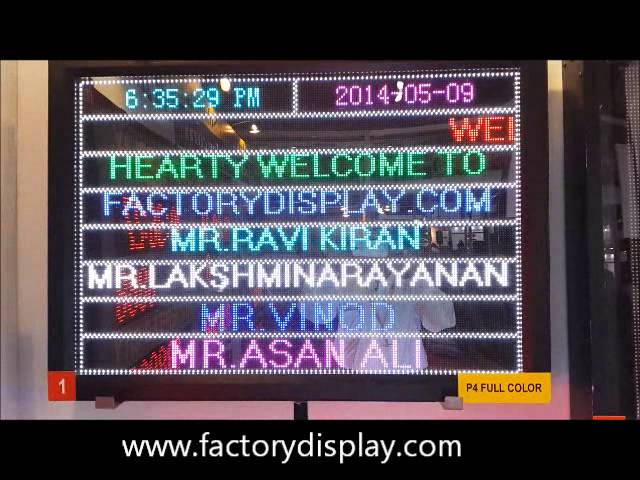 LED Digital Display Boards - Parameter Display Board Manufacturer from Chennai