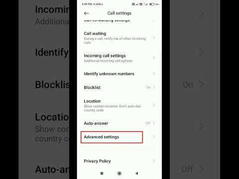 Missed Call Reminders Settings Redmi 8 #shorts #uniquetechtips