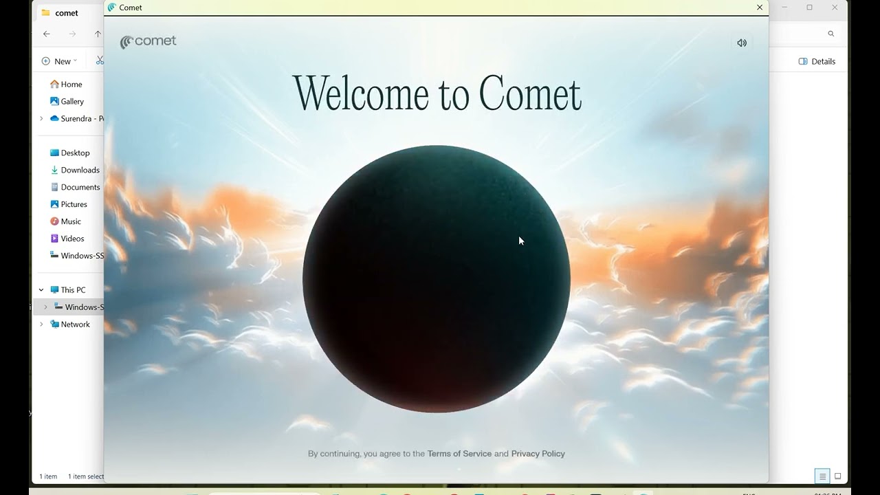 Install Comet Browser on Windows #comet #perplexity