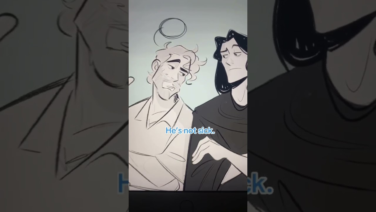 Poseidon turned persassy #percyjackson #pjo #art #animation #shorts #comedy #pov #drawing #fyp
