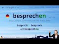 Konjugation "besprechen" - Alle Formen des Verbs, Beispiele, Regeln ...