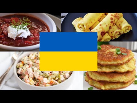TOP 10 Most Popular UKRAINIAN Foods