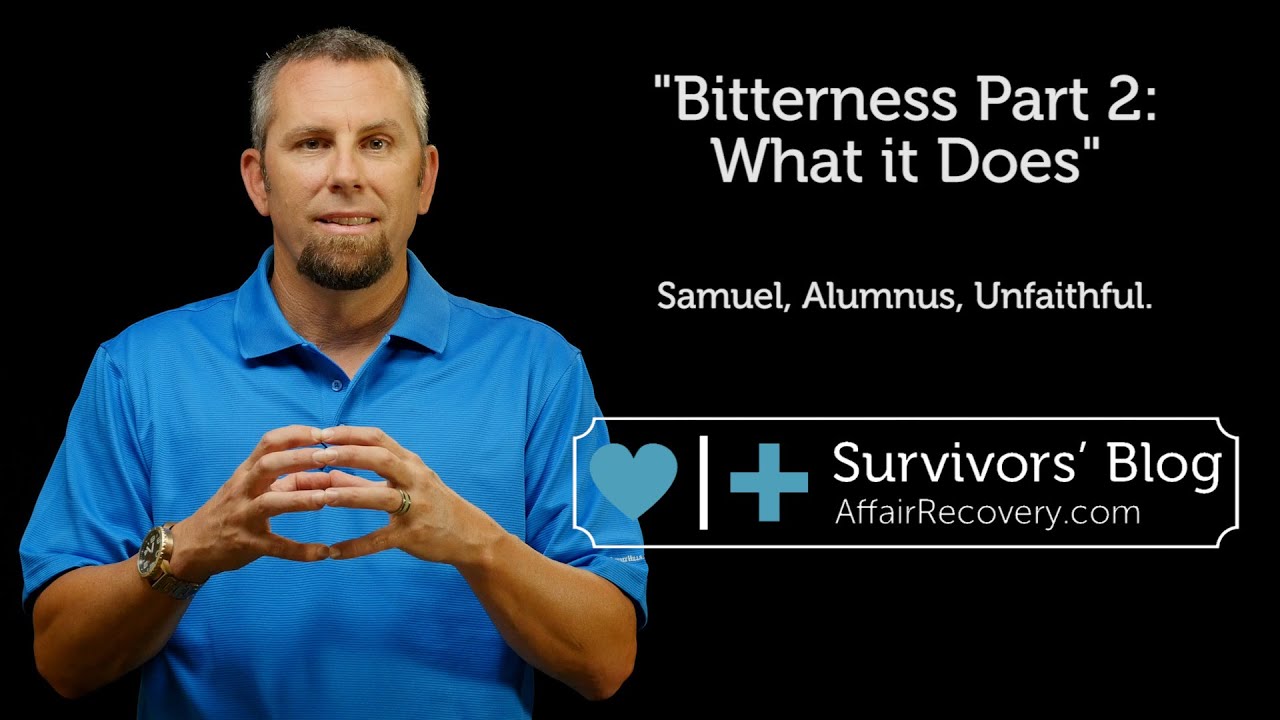 Bitterness Part 2:  What It Does