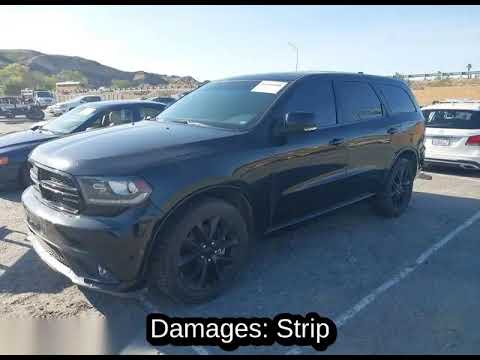VIN: 1C4SDJCT6HC643665 - 2017 Dodge Durango- R/T Awd