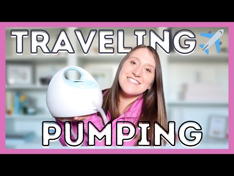 TRAVELING AND PUMPING | Must-haves and tips on getting through TSA and bringing home breastmilk