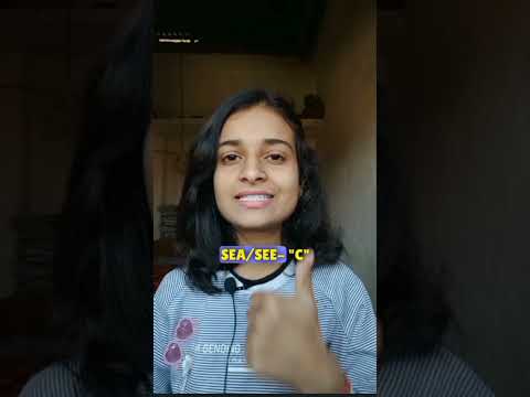 "WORDS THAT PRONOUNCE LIKE A SINGLE LETTER" #vocabulary #wordpower #english #vocabwithanisha