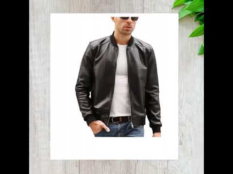 Elevate Your Style Game with our Men's Leather Jackets!
