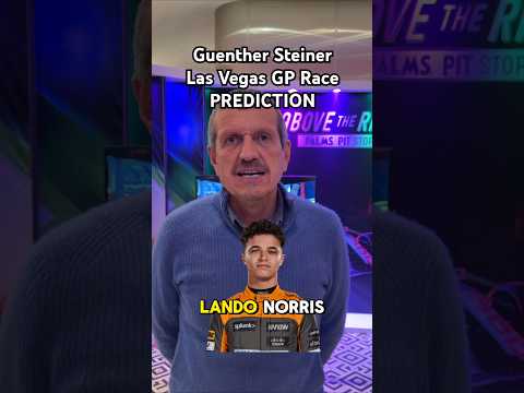 Guenther Steiner’s Las Vegas GP predictions...