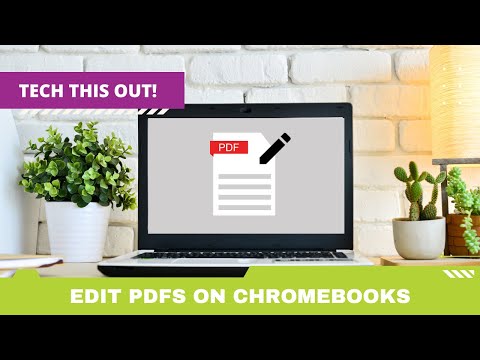 Edit PDFs on Chromebooks | Tech This Out! | RCS Ignite Lab