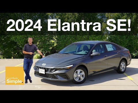 2024 Hyundai Elantra SE | Less Basic, More Standard Features!