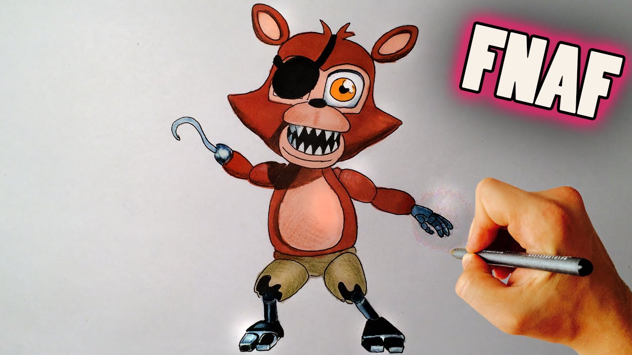 Adventure Foxy ✎ FNAF WORLD ✎ HOW TO DRAW