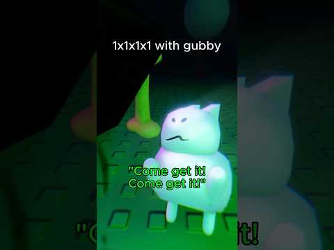 1x1x1x1 giving treats to gubby forsaken animation meme #forsaken #roblox #1x1x1x1 #gubby
