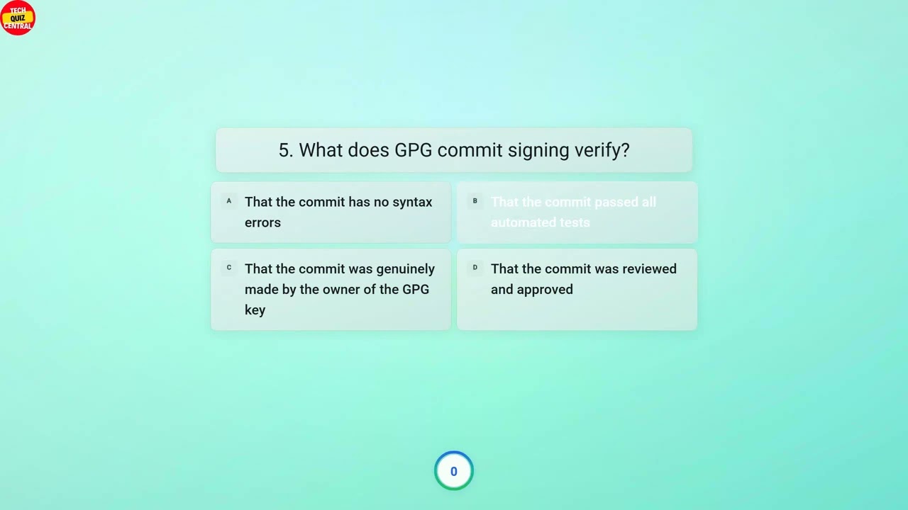 Git & GitHub Expert Quiz