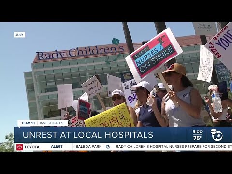 Sharp Healthcare, Rady Children's Hospital employees upset with pay