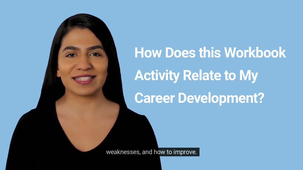 How Does this Workbook Activity Relate to My Career Development?