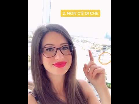 STOP SAYING PREGO! How to reply to grazie like a real Italian