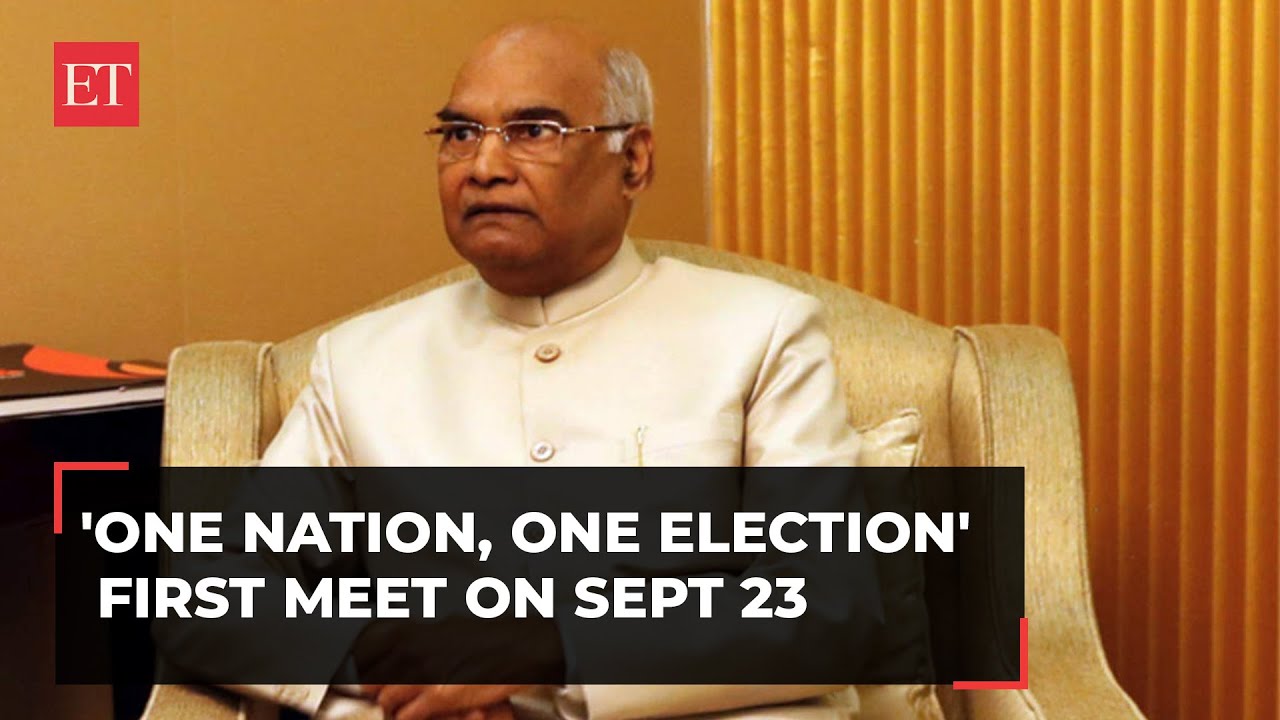 'One Nation, One Election' panel's first meet on September 23: Ram Nath kovind