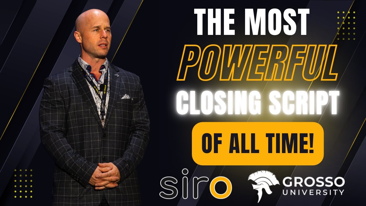 🔥The Most POWERFUL Closing Script of All Time!  |  How to Dominate Home Improvement Selling!