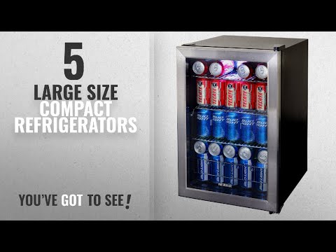 Best Large Size Compact Refrigerators [2018]: NewAir AB-850 84-Can Beverage Cooler, Cools to 34