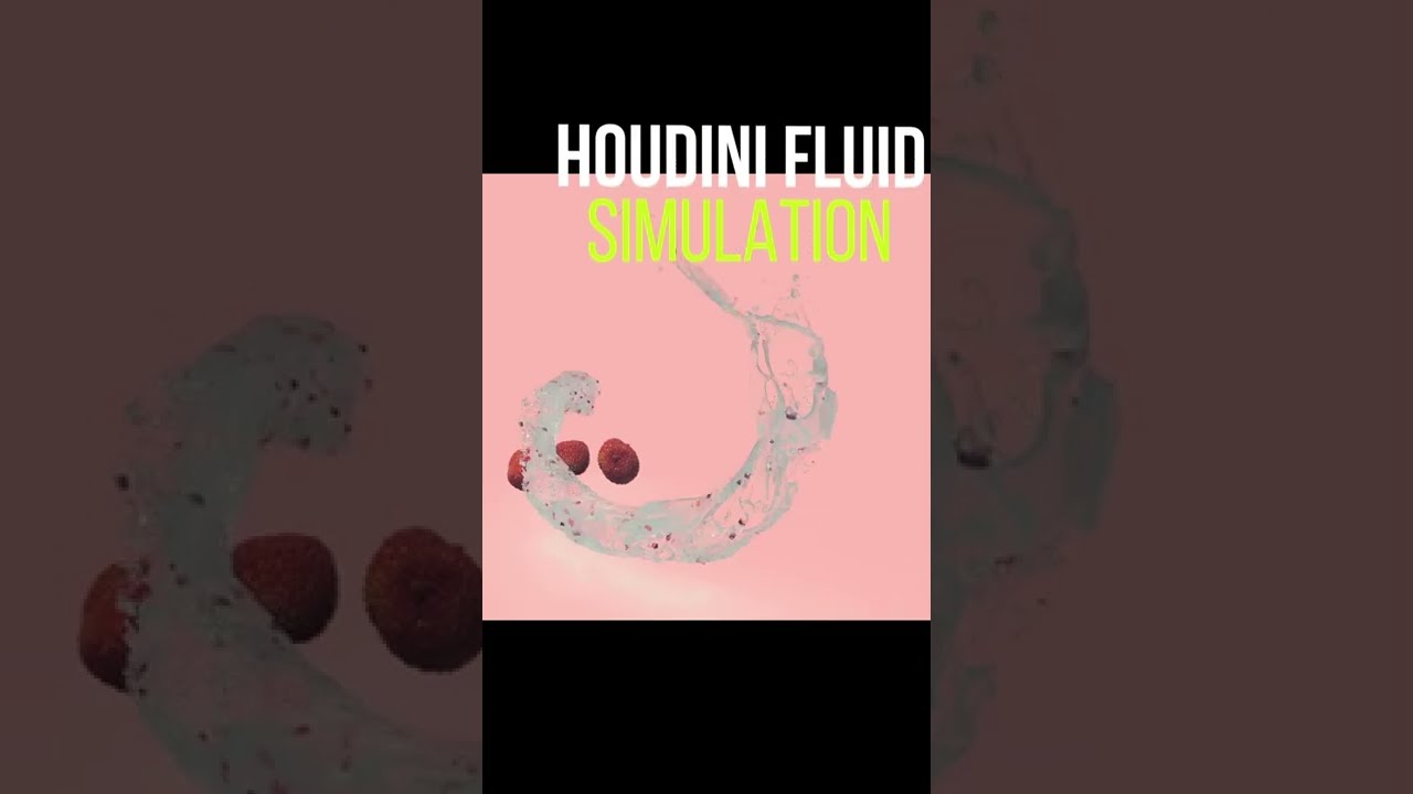 HOUDINI Particle fluids - SideFX