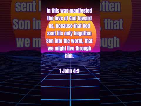 1 John 4:9