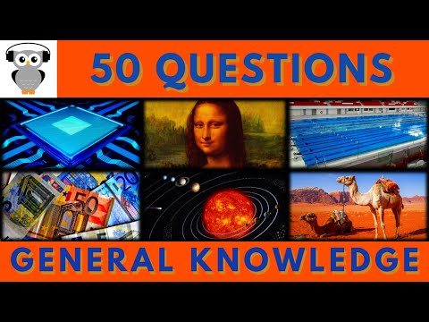 General Knowledge Quiz Trivia #30 | Computer, Mona Lisa, Swimming Pool, EURO, Planet, Camel