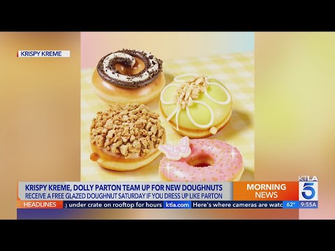 Krispy Kreme Rolling Out Dolly Parton Collection Of Donuts With ...