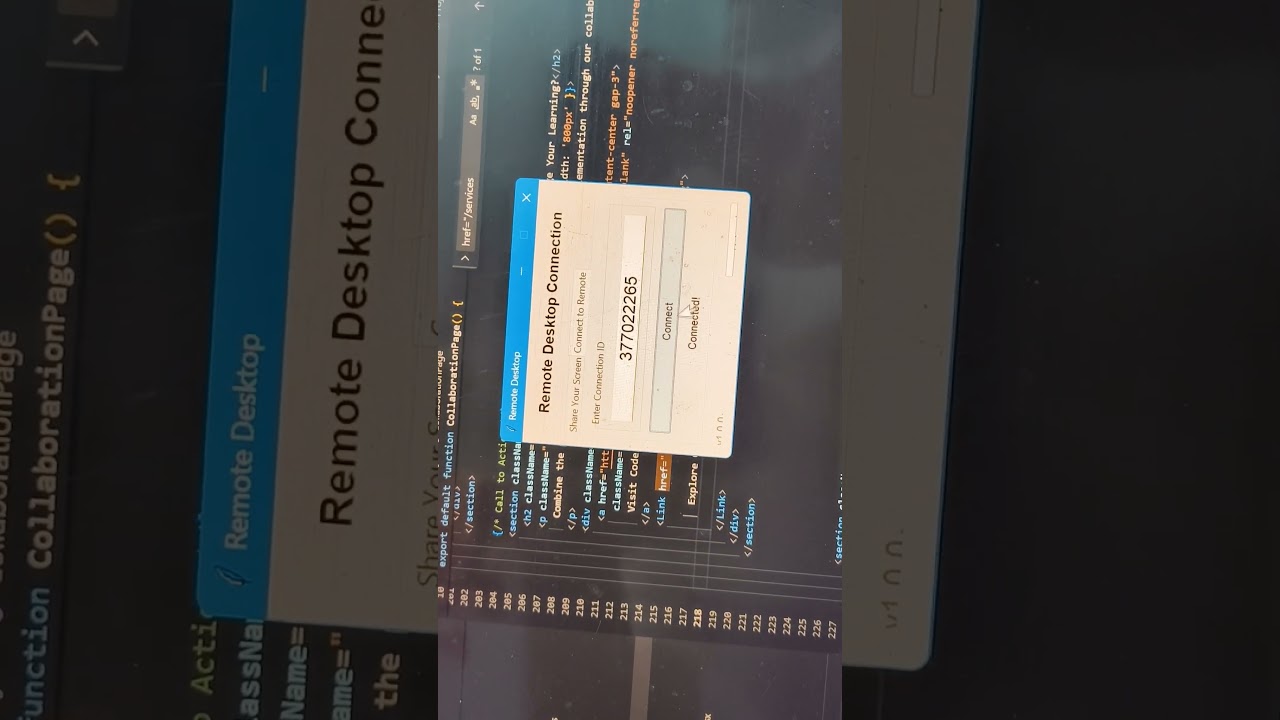 Basic Remote Desktop Application in Python | College Project | Python Tkinter, PyAutoGUI, Socket