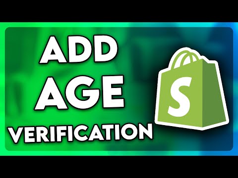 How to Add Age Verification on Shopify (2025)