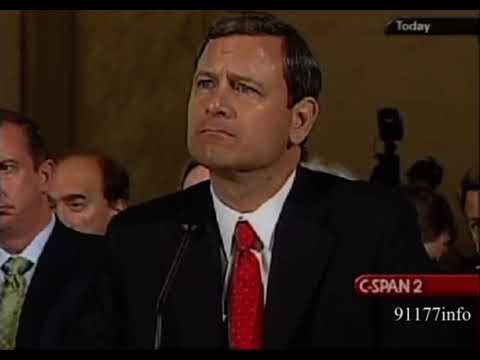 Joseph Biden made interesting remarks at John Roberts Confirmation Hearing (Full)