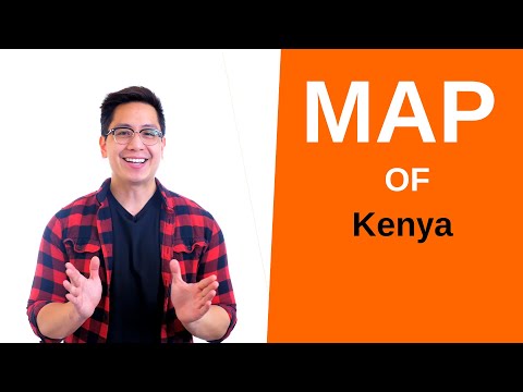 Kenya Map – 🌍 Interactive Map of Kenya and How to Draw it (Cities and Geography) - SVG Vector
