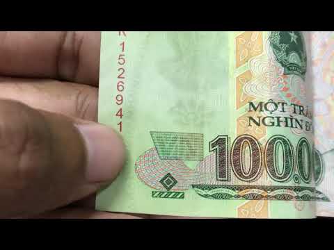 100,000 VND Vietnam Dong