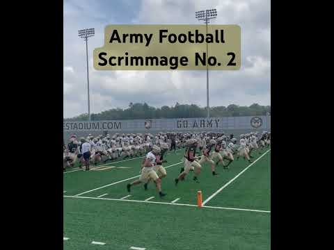 2024 Army Football Preseason No. 2 warmup