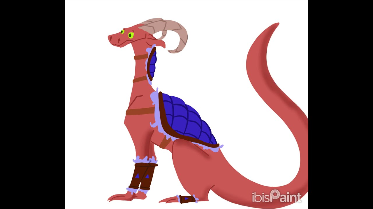 Armored Dragon Speedpaint