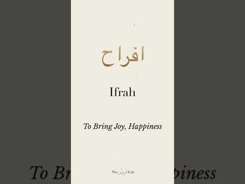Ifrah Name Meaning | FREE Urdu To English Translation | Learn Urdu Fast #Shorts