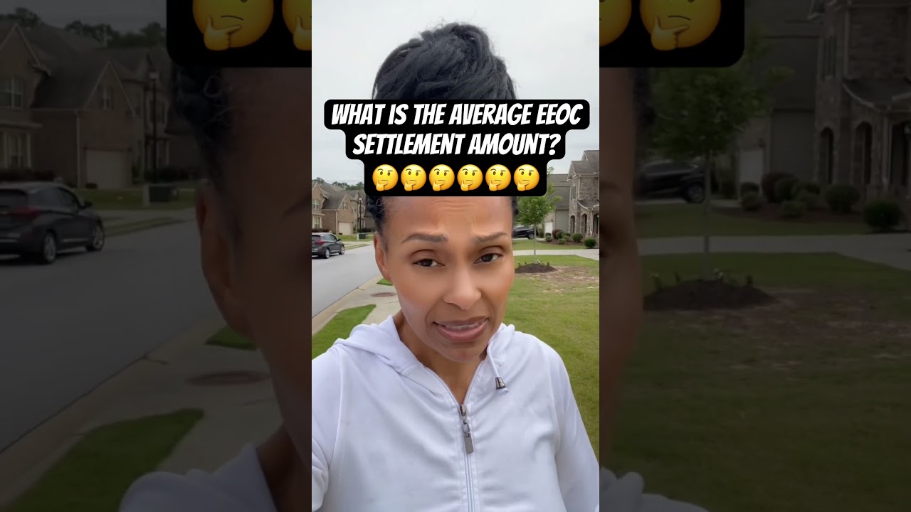 What is the average EEOC settlement amount? #discrimination #eeoc #fypyoutube #corporatelife #fypシ