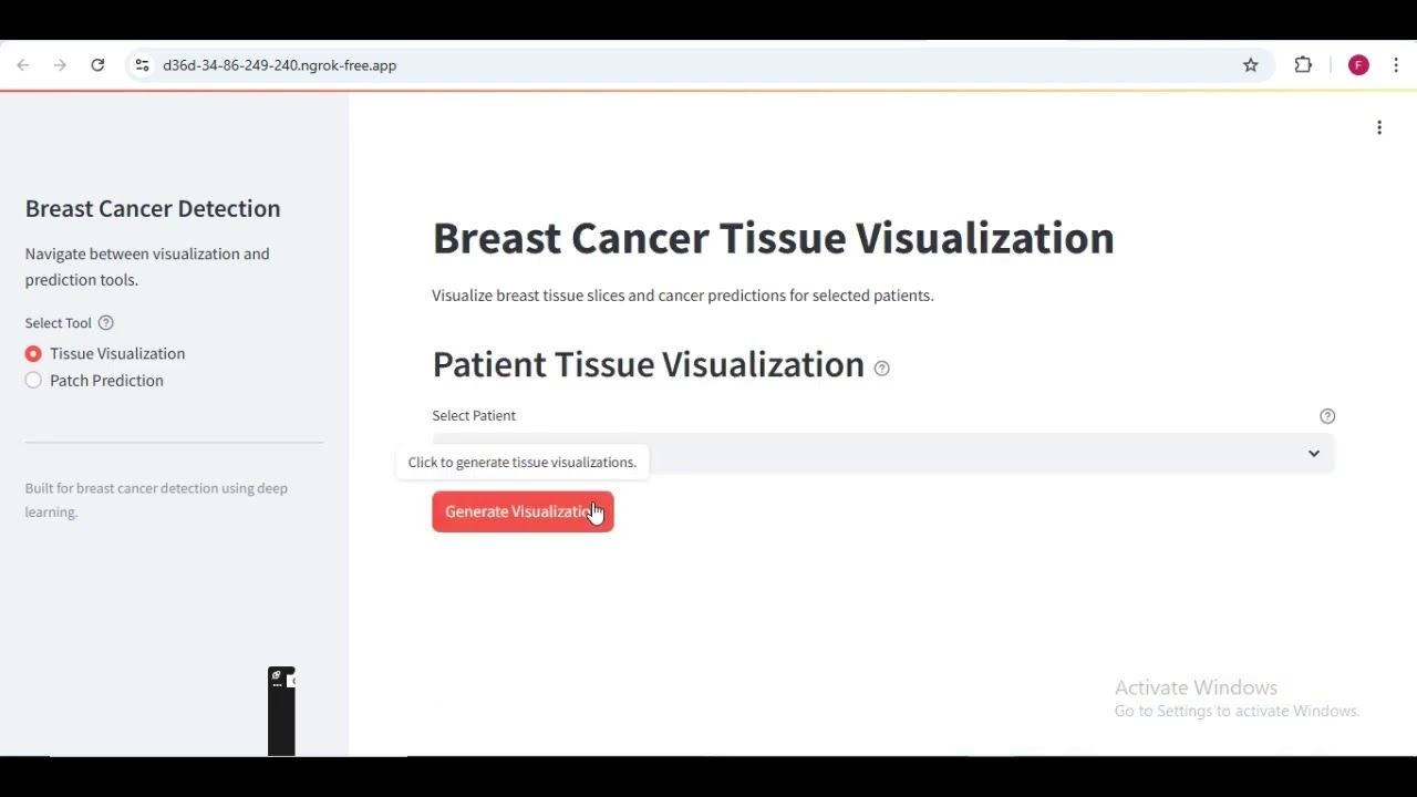 Breast Cancer Detection System: Deep Learning for Healthcare