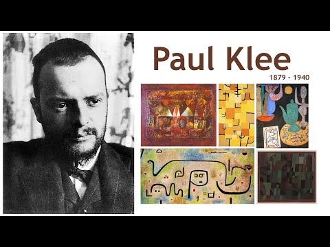 Artist Paul Klee Art Documentary (1879 - 1940) - A collection of paintings HD | 2020