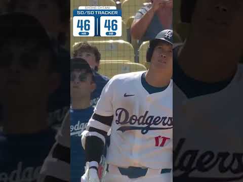 Shohei Ohtani is knocking on the door of 50/50 π₯