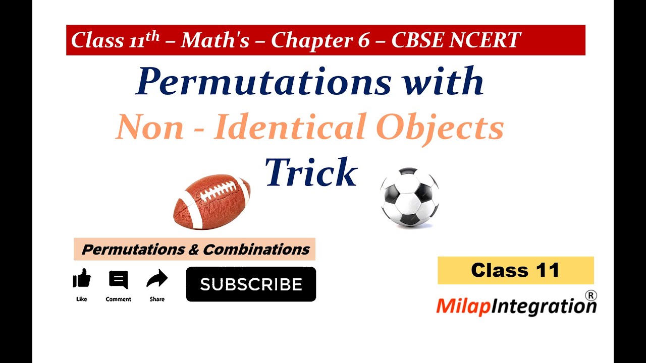Permutations with DISTINCT Objects Made Simple | nPr Formula Proof