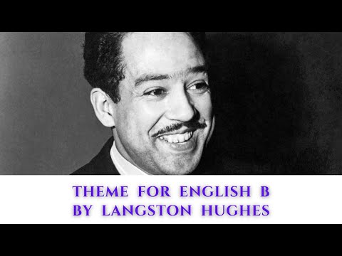 Theme For English B By Langston Hughes