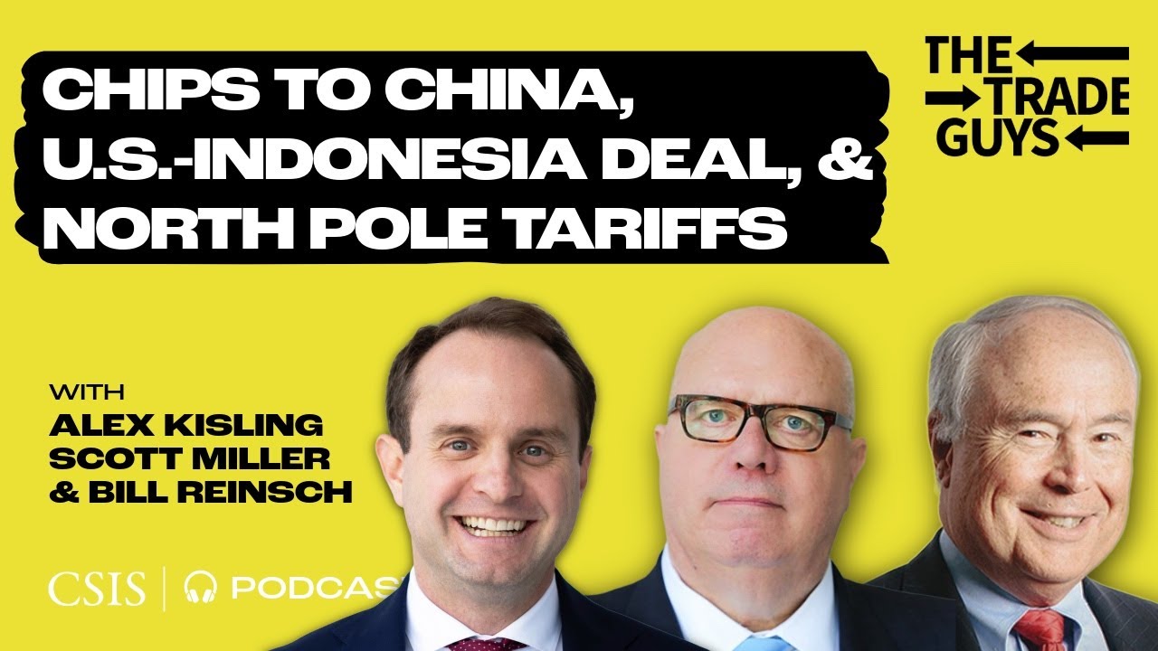 Chips to China, U.S.-Indonesia Deal, and North Pole Tariffs