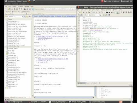 Bi-directional communication in an Ad-hoc network.mp4