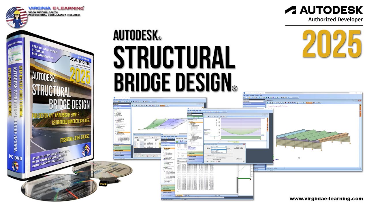 Autodesk Structural Bridge Design - Essential Level Course!